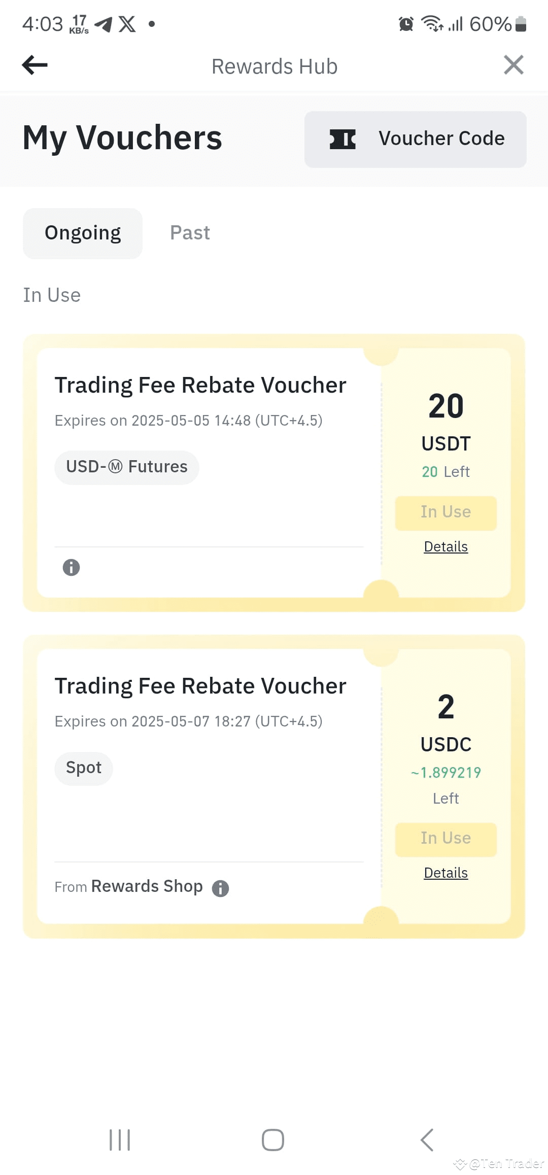 Please help me. How do i use this reward in my account still | Ten ...