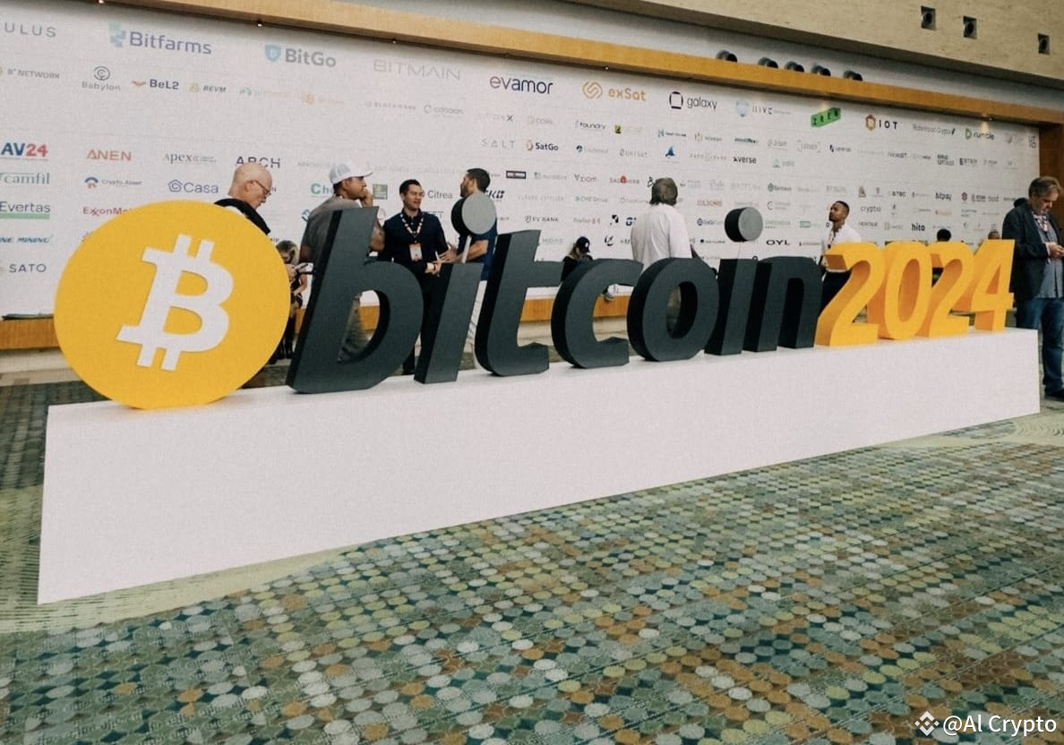 🚨🇺🇲Bitcoin 2024 conference after it's first Successful Da | Al Crypto ...