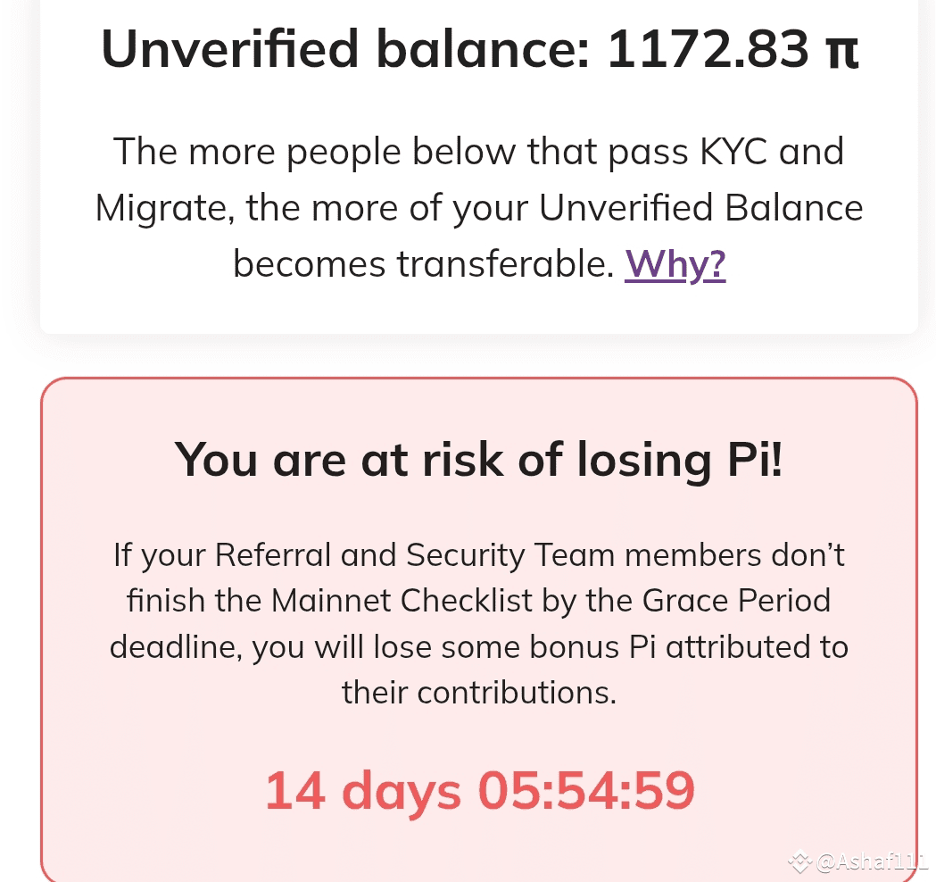 A great step done by PI core team,the time of unverified bal | Ashaf111 ...