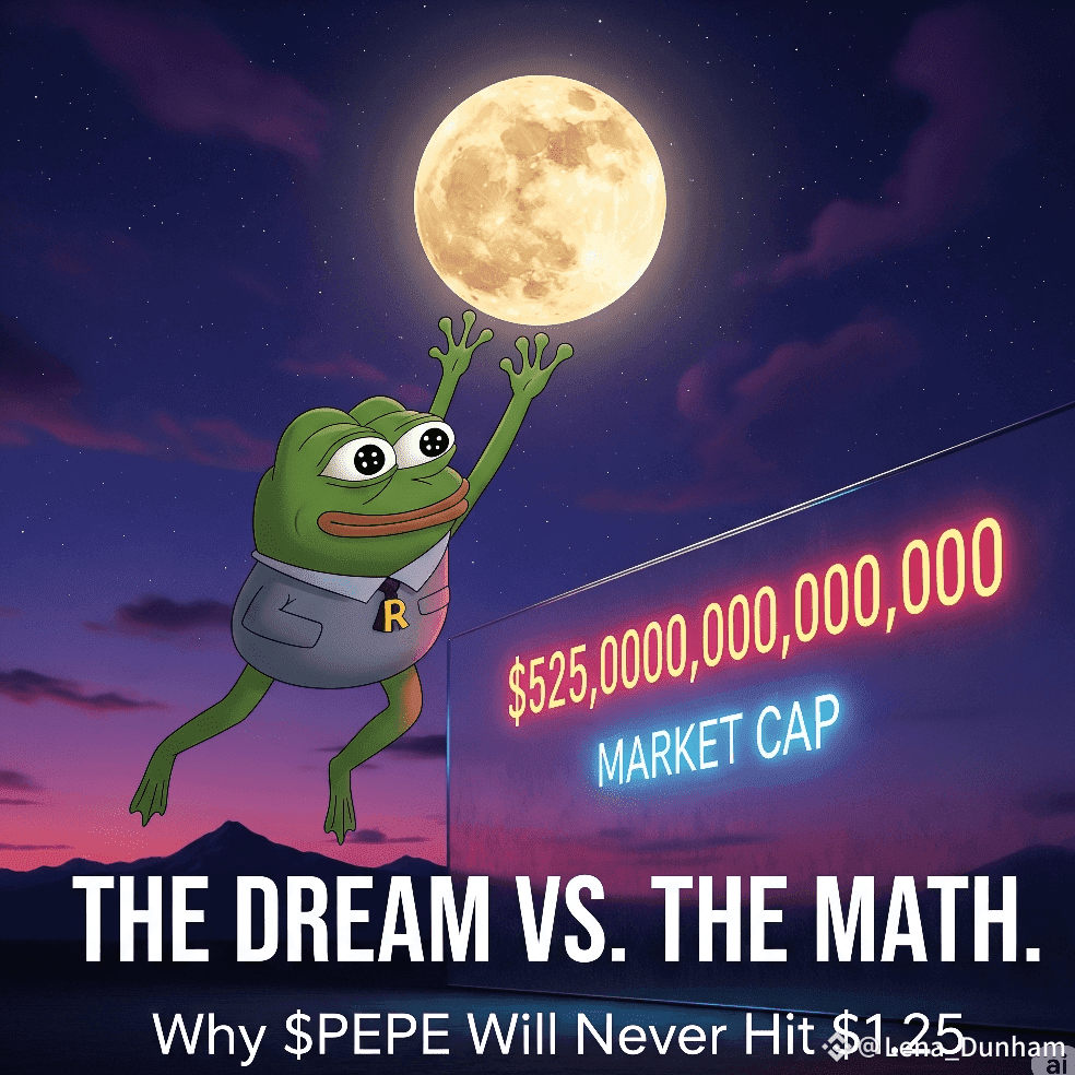 You Saw the "$1.25 $PEPE" Dream — Here's the Math They Skipp | Lena ...