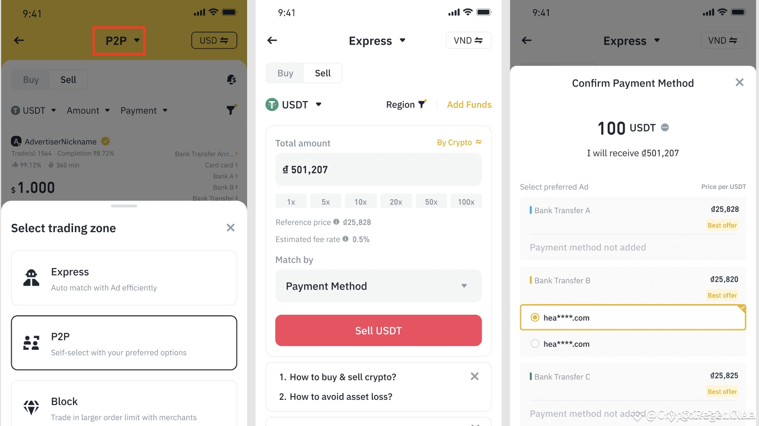 Cách mua và bán USDT bằng Binance P2P: Hướng dẫn đầy đủ | Crypto Regen Club trên Binance Square