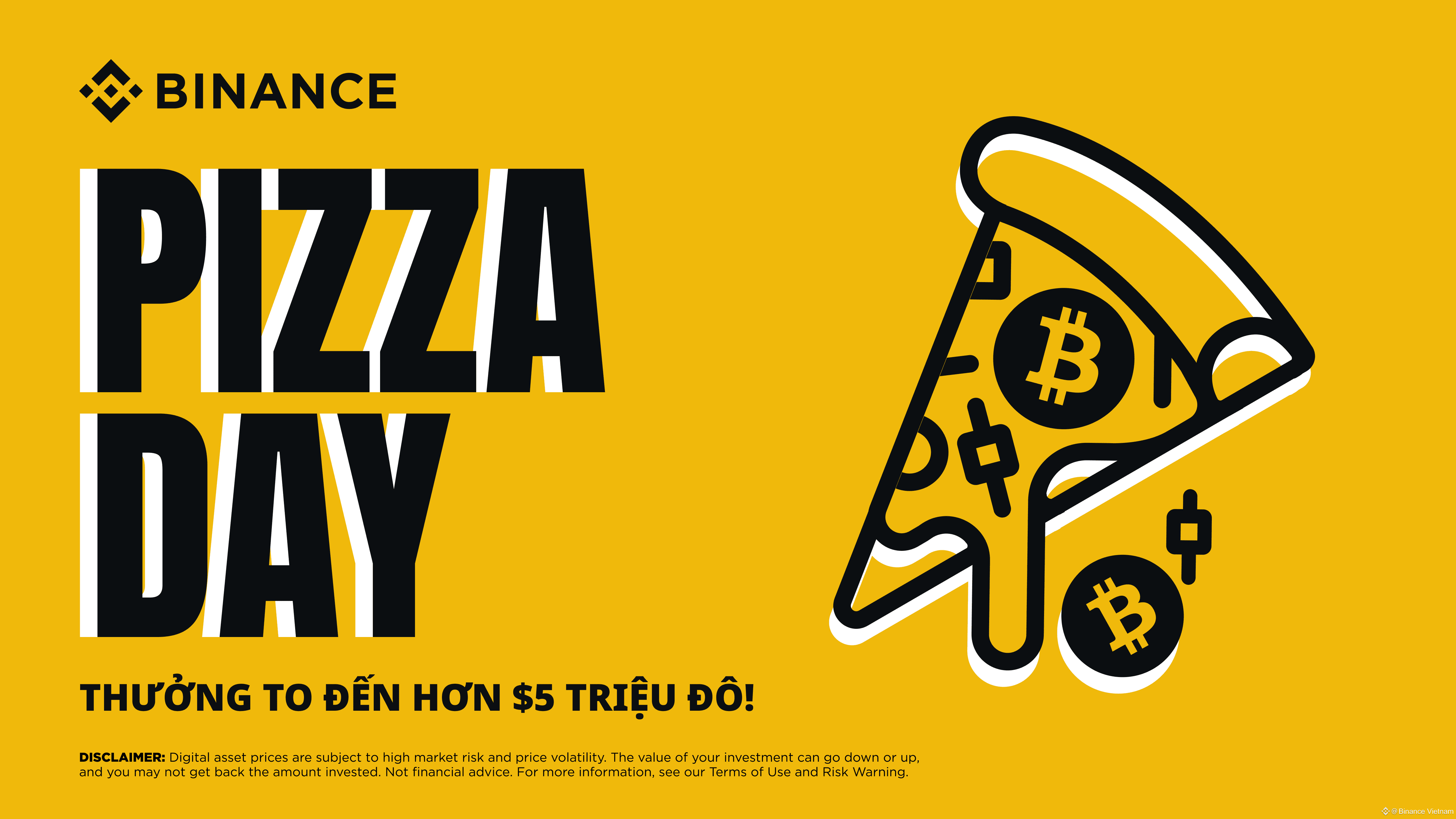 Celebrate the 15th Bitcoin Pizza Day with Binance! 🍕 Join t | Binance Vietnam on Binance Square