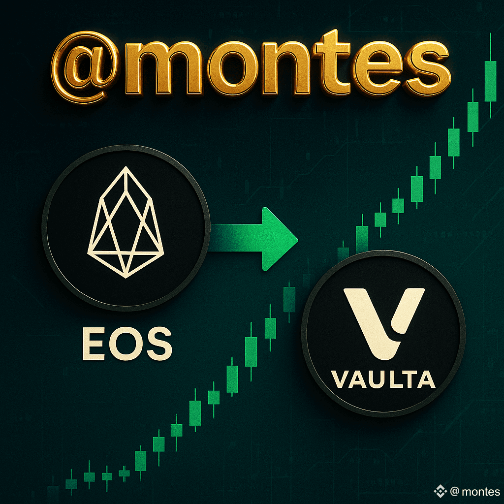 Why did EOS rebrand to Vaulta and what does this mean? EOS | montes on ...