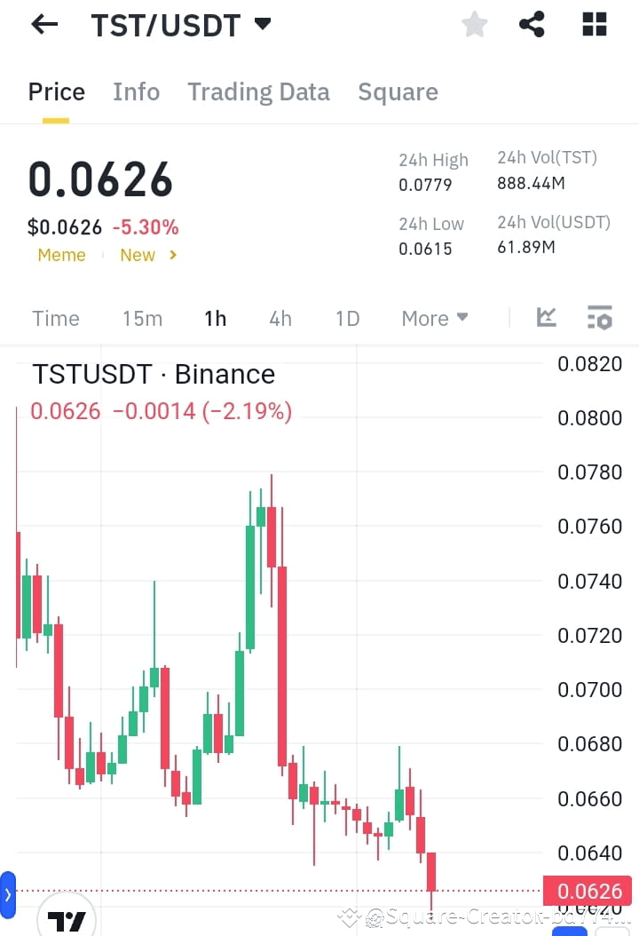 🚀 $TST /USDT Price Update & Key Targets – Is a Rebound Comi | Square-Creator-bd774793f on ...