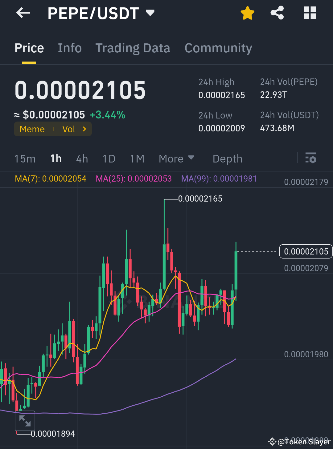 🚨 $PEPE /USDT ALERT: Momentum Building – Breakout in Sight! | Token Slayer on Binance Square