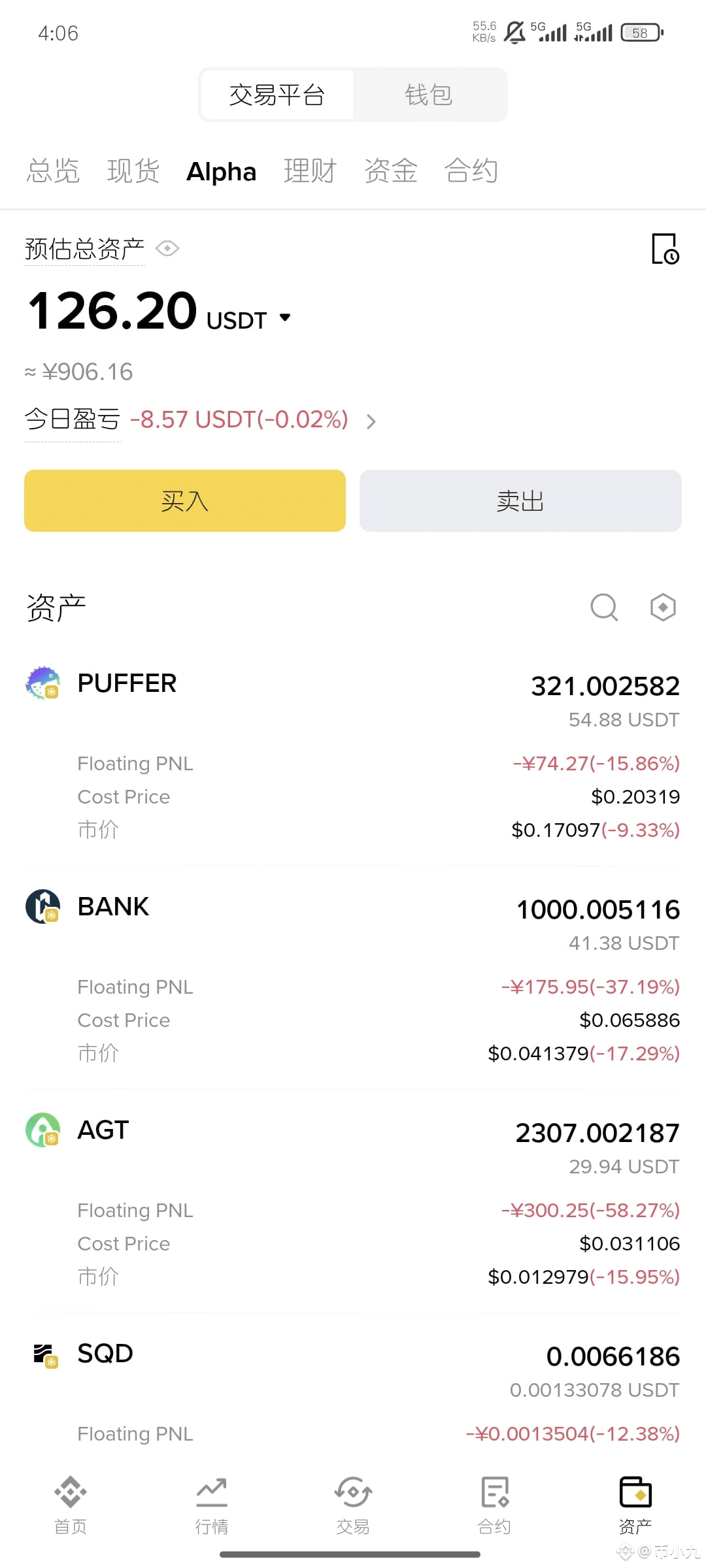 alpha this is really unplayable, the rewards are only given | 币小九 on ...