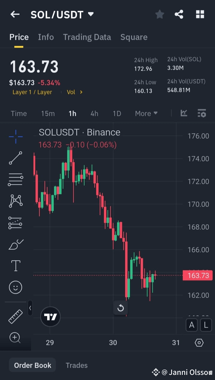 ⚠️ $SOL — DIPPING OR GEARING FOR A BIG REBOUND? 🔻🧠 Sol | Janni Olsson on Binance Square
