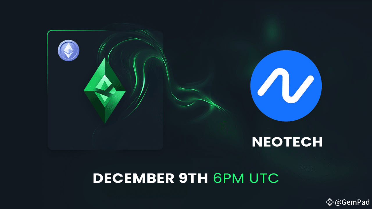 💎 NEOTECH AI PRESALE ANNOUNCEMENT 💎 We're proud to announ | GemPad on Binance Square