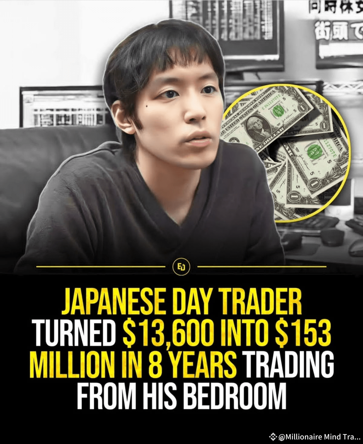 🎯 From Bedroom to Millions 💰 He started with just $13,600 | Millionaire Mind Trader on Binance ...