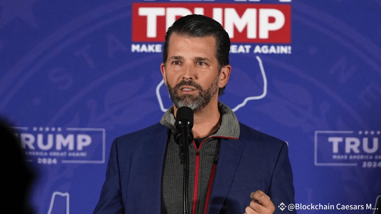 Breaking: Donald Trump Jr Launches Telegram Channel For Crypto Project ...