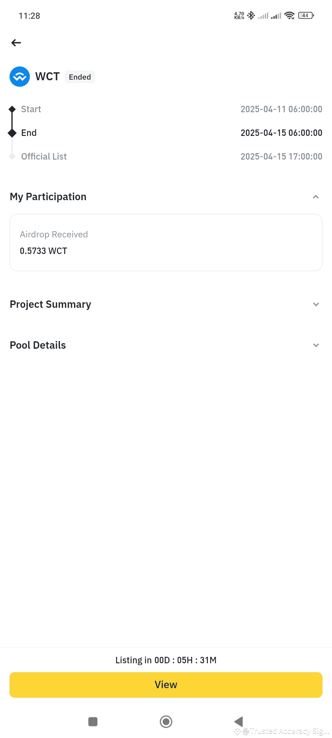 $WCT TOKEN PRICE 1.20 TO👈 1.30 WILL👈 BE LISTED PRICE 🥰🥰 | Trusted ...