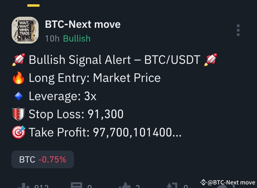 🚀 BTC NEXT MOVE SIGNAL UPDATE 🚀 🔥 Signal: 1:3 Risk-Rewar | BTC-Next ...