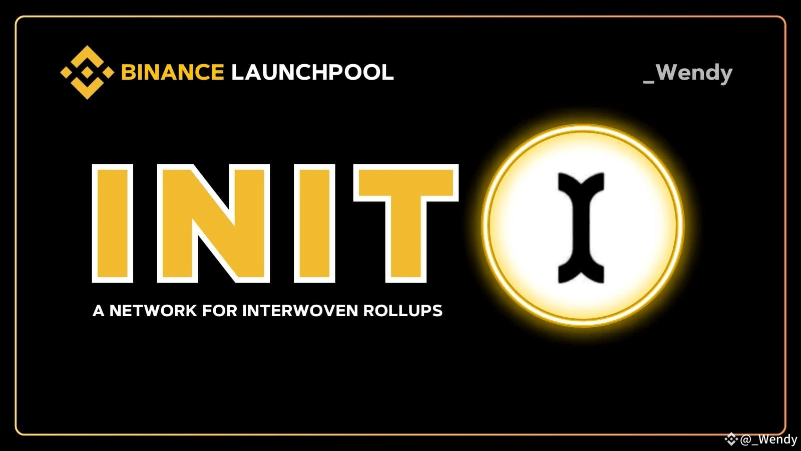 Initia (INIT) Lands on Binance Launchpool: Stake BNB, FDUSD, | _Wendy on Binance Square