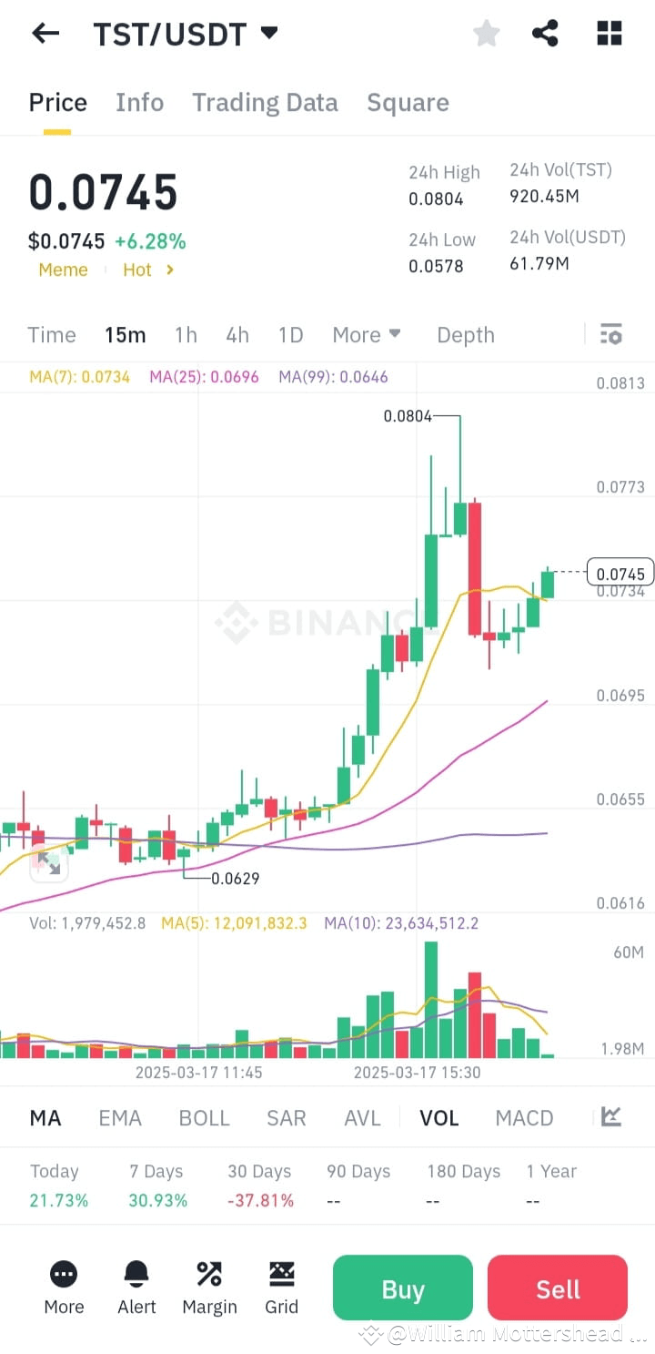 🚀 $TST Short Liquidation Alert! 🚀 TST just faced $5.20K | William ...