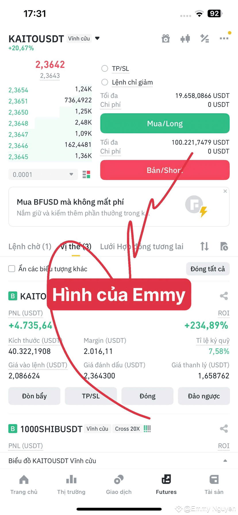 $KAITO Just hold on, guys. Over 230% already. Catching one i | Emmy ...