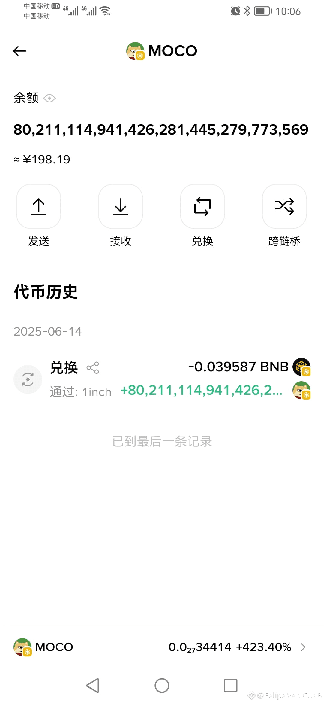 moco Lottery 15u Onboard | Felipe Vert CUaB on Binance Square