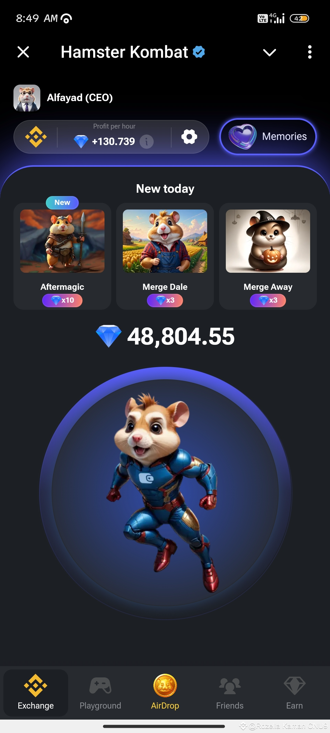 Hamster Kombat session 2 tokens value will be 1$ 🥳🥳 | Rozella Kaman ...