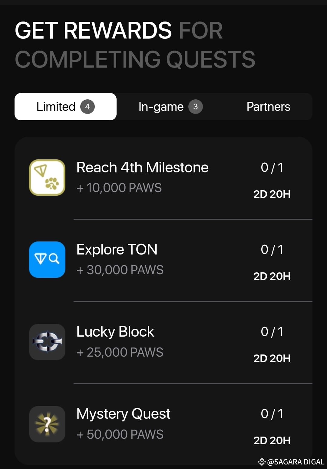 PAWS 🐾 new task . Complete The Task More Reward ☺️ PAWS N | brownboisd ...