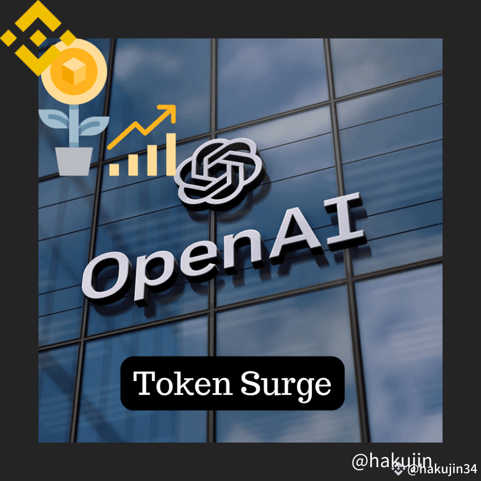AI Tokens Surge 🚀, OpenAI Buzz 🤖, Trade With AI Awareness | hakujin34 on Binance Square
