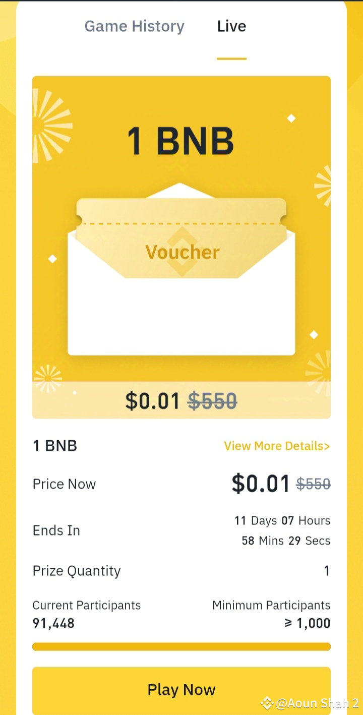 "🚨 ONLY 10 DAYS LEFT! 🕒️ Win 1 BNB 🏆 and a $500 voucher | Aoun Shah 2 on Binance Square