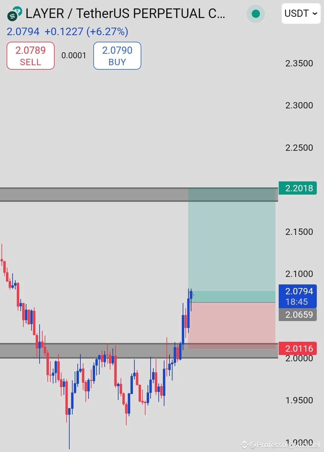 $LAYER /USDT BULLS ON FIRE — NEXT TARGET ZONE IN SIGHT! ⚠️ D | Professor_Michael on Binance Square