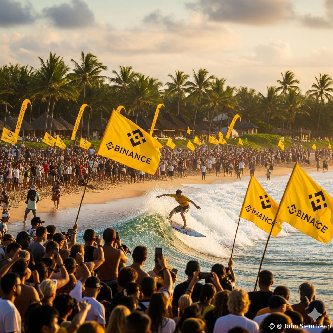 #Binance #Surfing #Class2025 $BTC $ETH $BNB | John Siem Reap on Binance ...