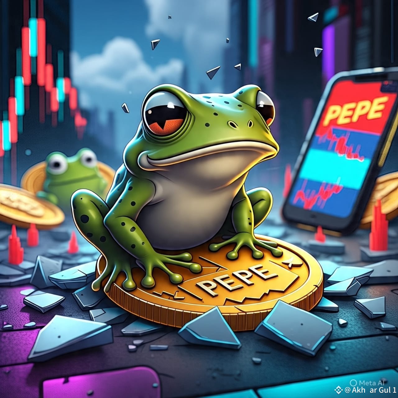 📉 PEPE Coin Dips Again – Is the Meme Magic Fading? June 14 | Akhtar Gul ...