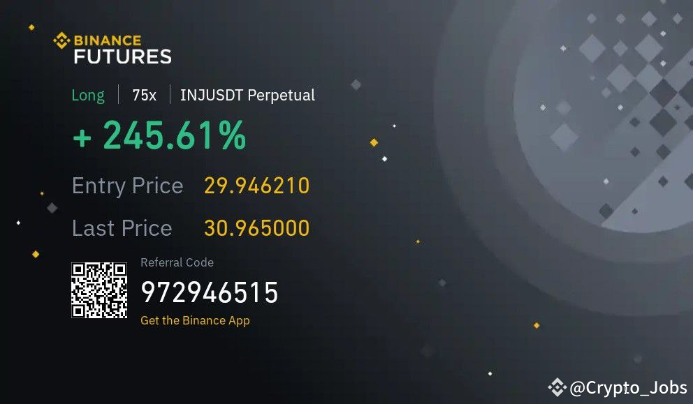 $INJ TP4 #inj | Crypto_Jobs on Binance Square