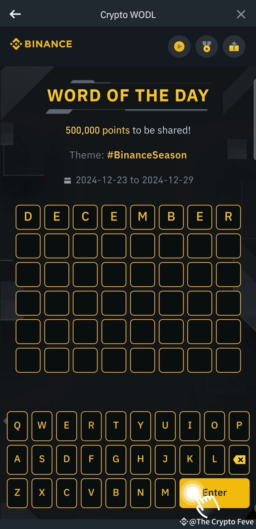 Anyone can solve | The Crypto Fever on Binance Square