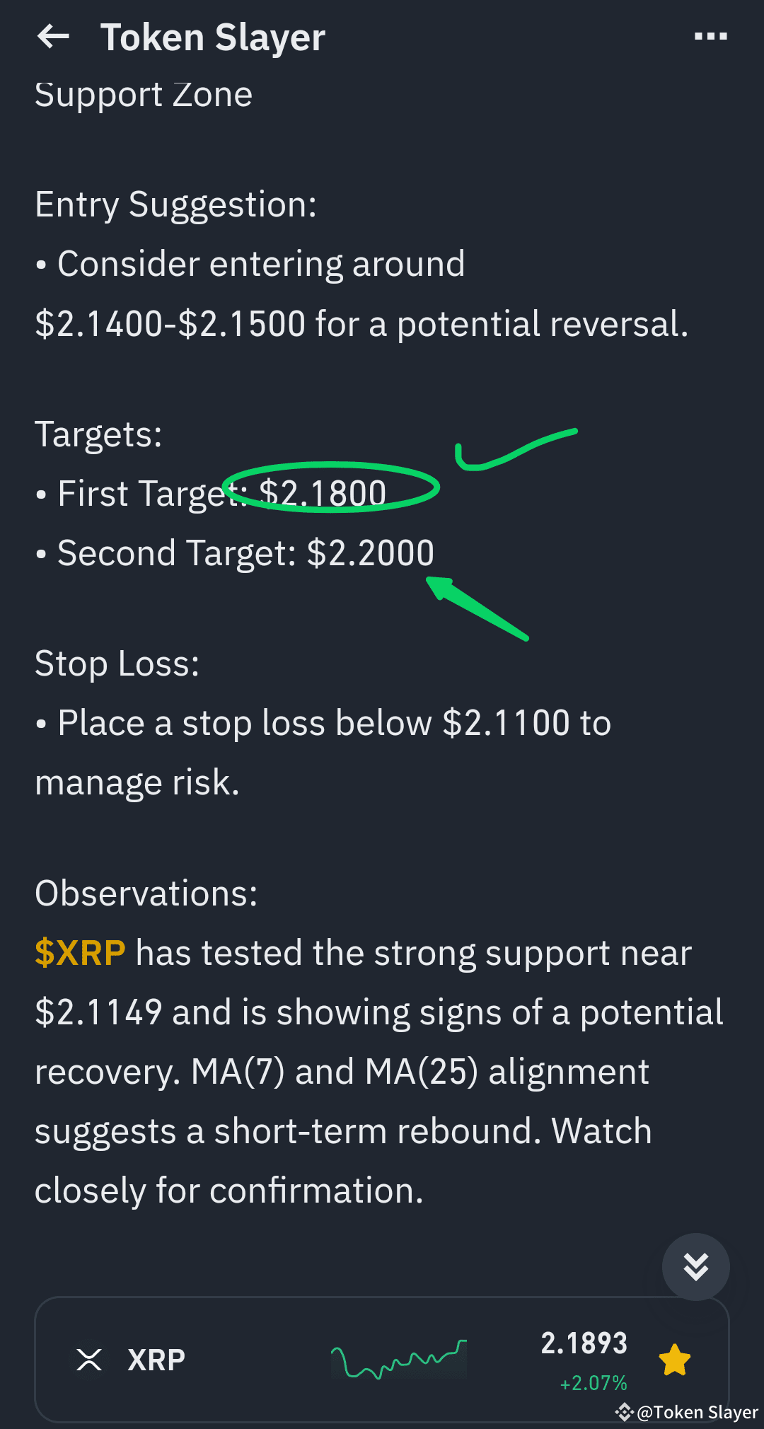 💵$XRP - Signal provided 17 hours before from now have hitt | Token ...