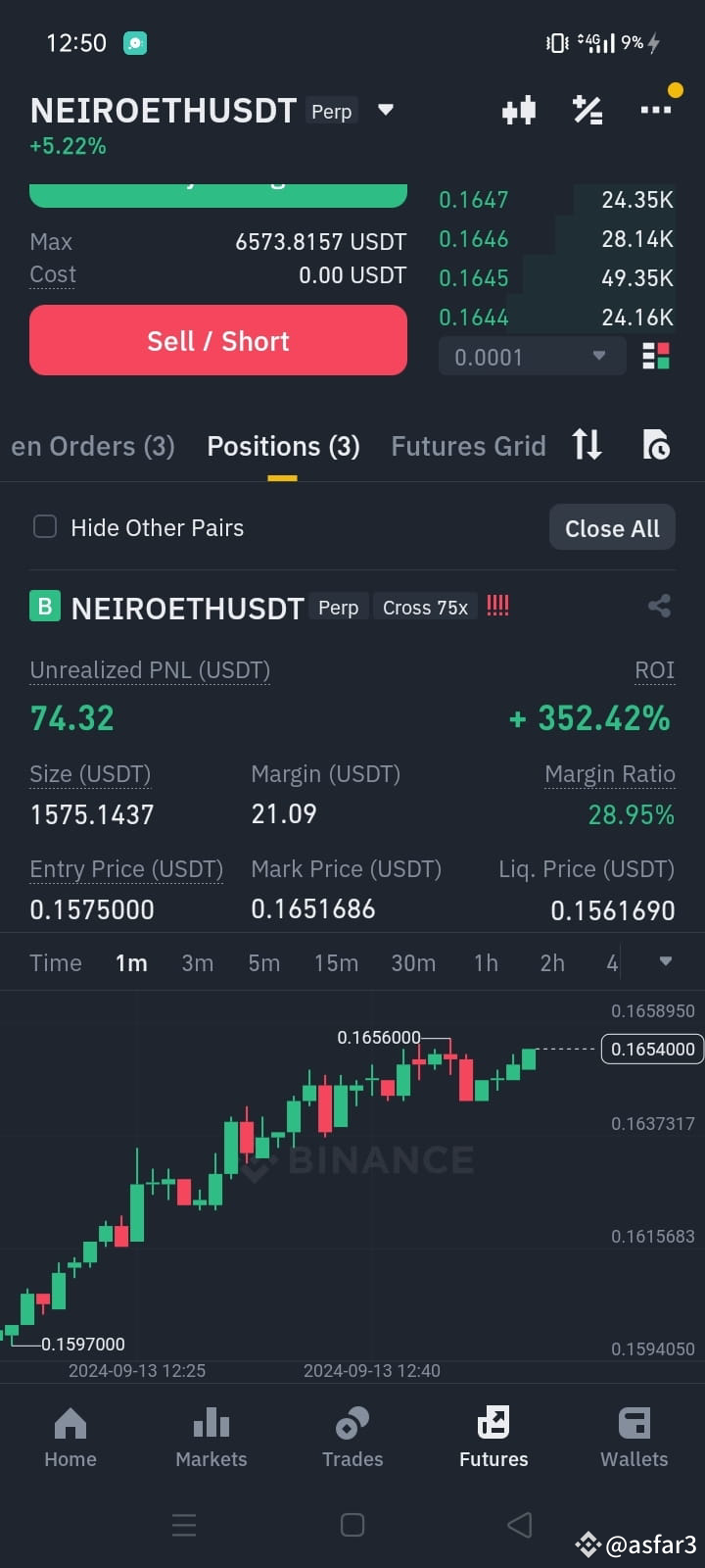 neiroeth break .18 today? | asfar3 on Binance Square