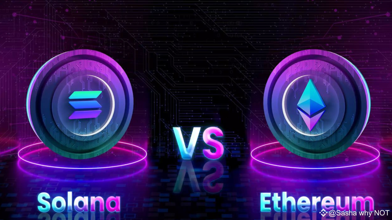 Ethereum vs Solana: The Battle for the Future of Blockchains and Cryptocurrencies | Sasha why ...
