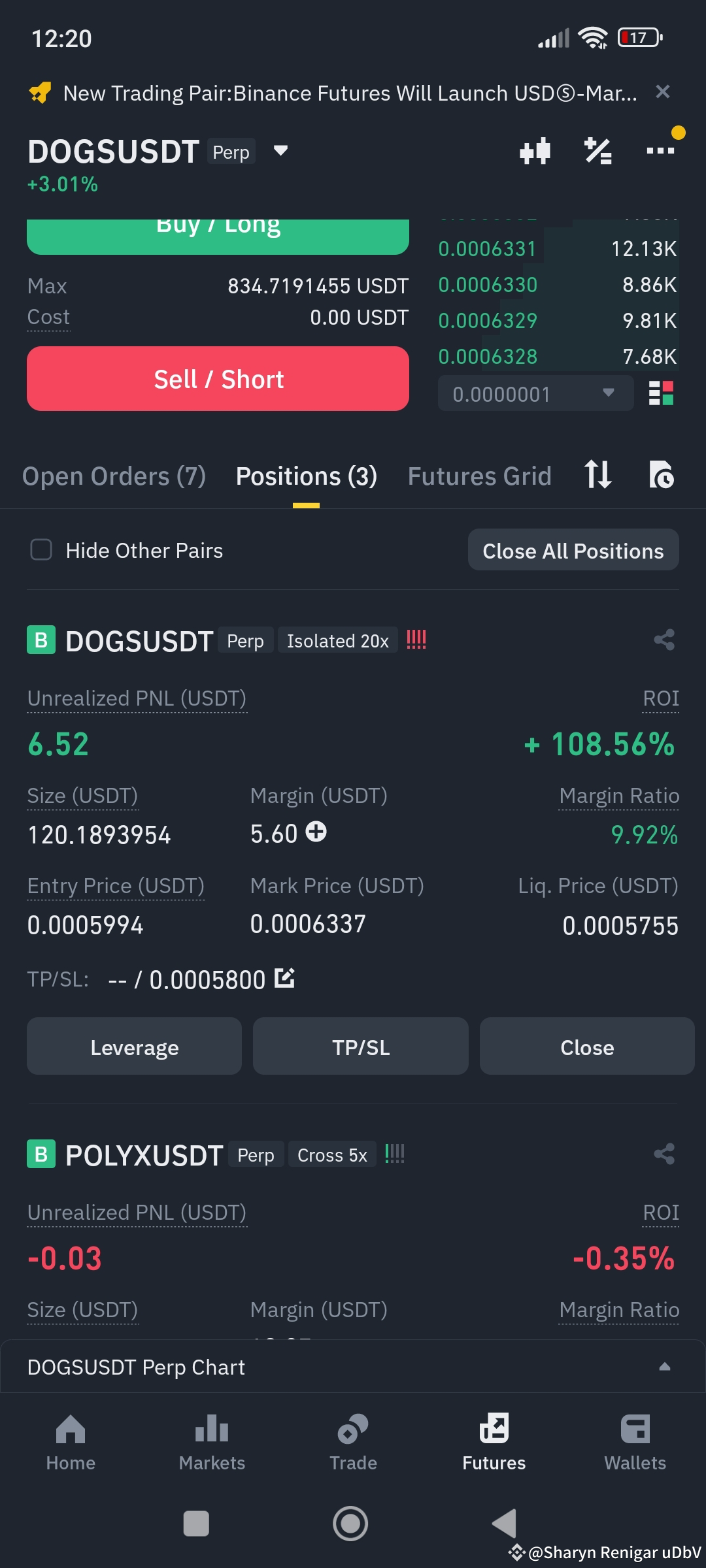 hold or close what you said? $DOGS $NOT $BTC | maybe we can be rich on ...