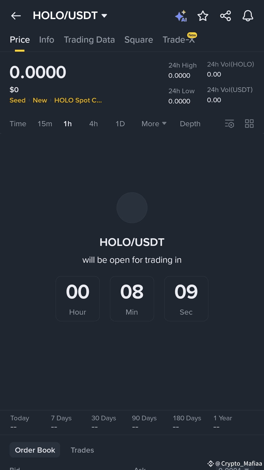 ⏳ Only 8 minutes left to launch $HOLO 🚀 Will it pump like $ | Crypto ...