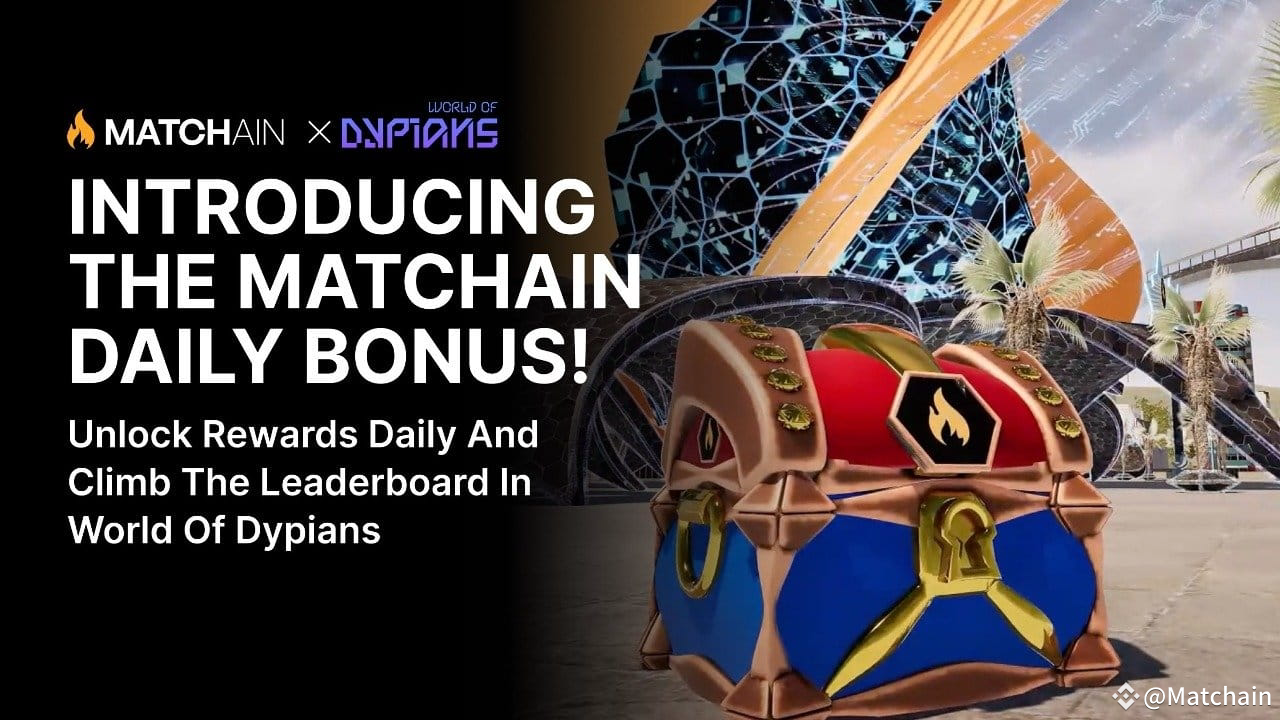 🎉 Introducing the Matchain Daily Bonus 🎉 Unlock rewards d | Matchain on Binance Square
