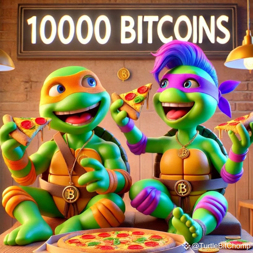 10 000 BTC 🤪😁🤯 What could you buy for 10,000 Bitcoins in | TurtleBitChomp on Binance Square
