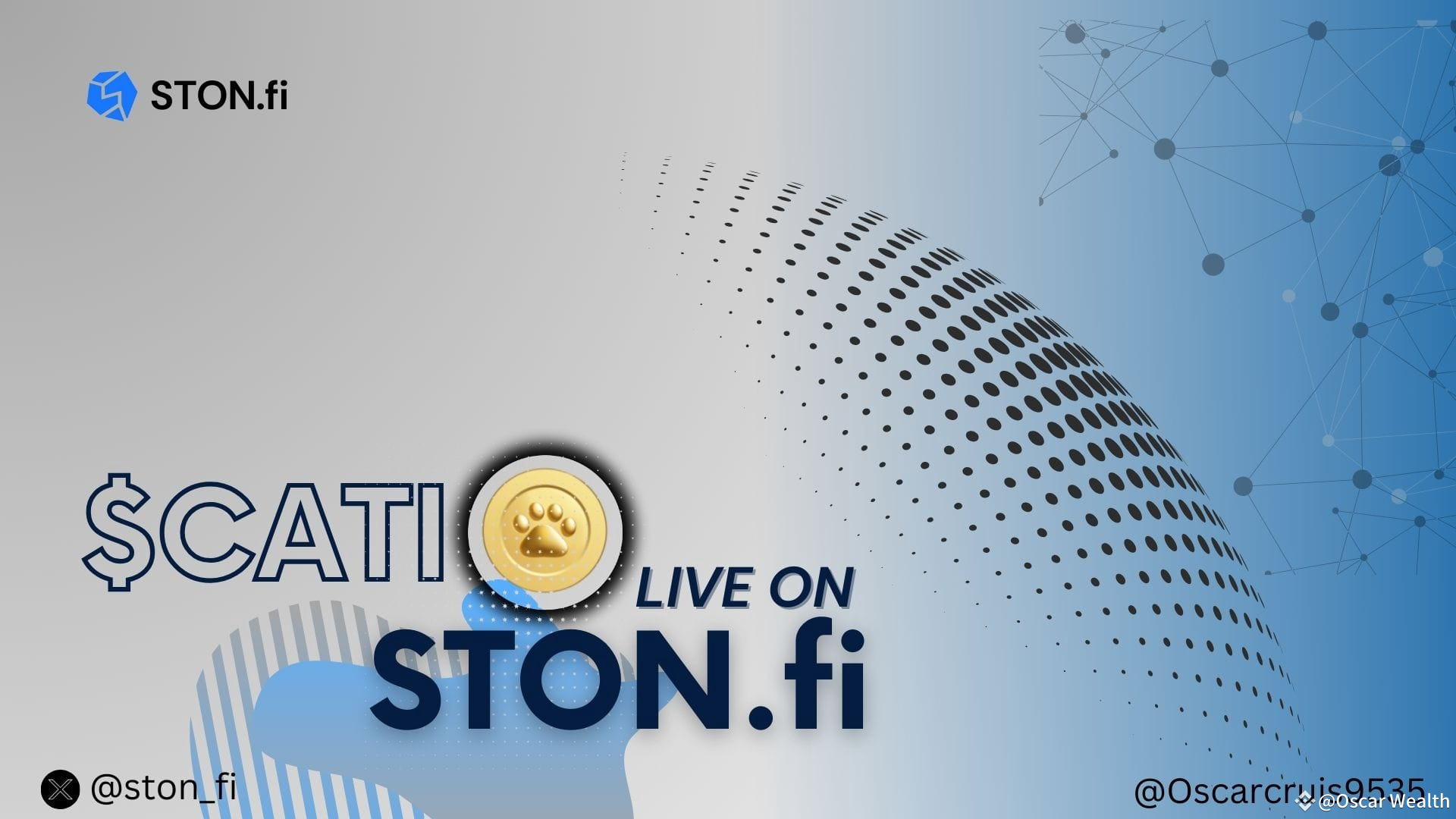 $CATI Token by CatizenAI Now Live on STON.fi Exciting News! | Oscar ...