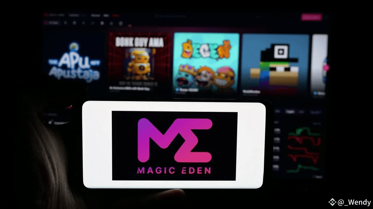 $ETH NFT Marketplace Magic Eden Expands as Multi-Chain Crypt | _Wendy on Binance Square