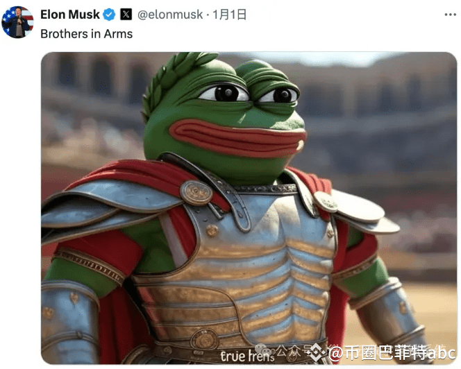 $PEPE Musk's "Frog" nickname exploded the meme market! A 1 | 币圈巴菲特abc on Binance Square