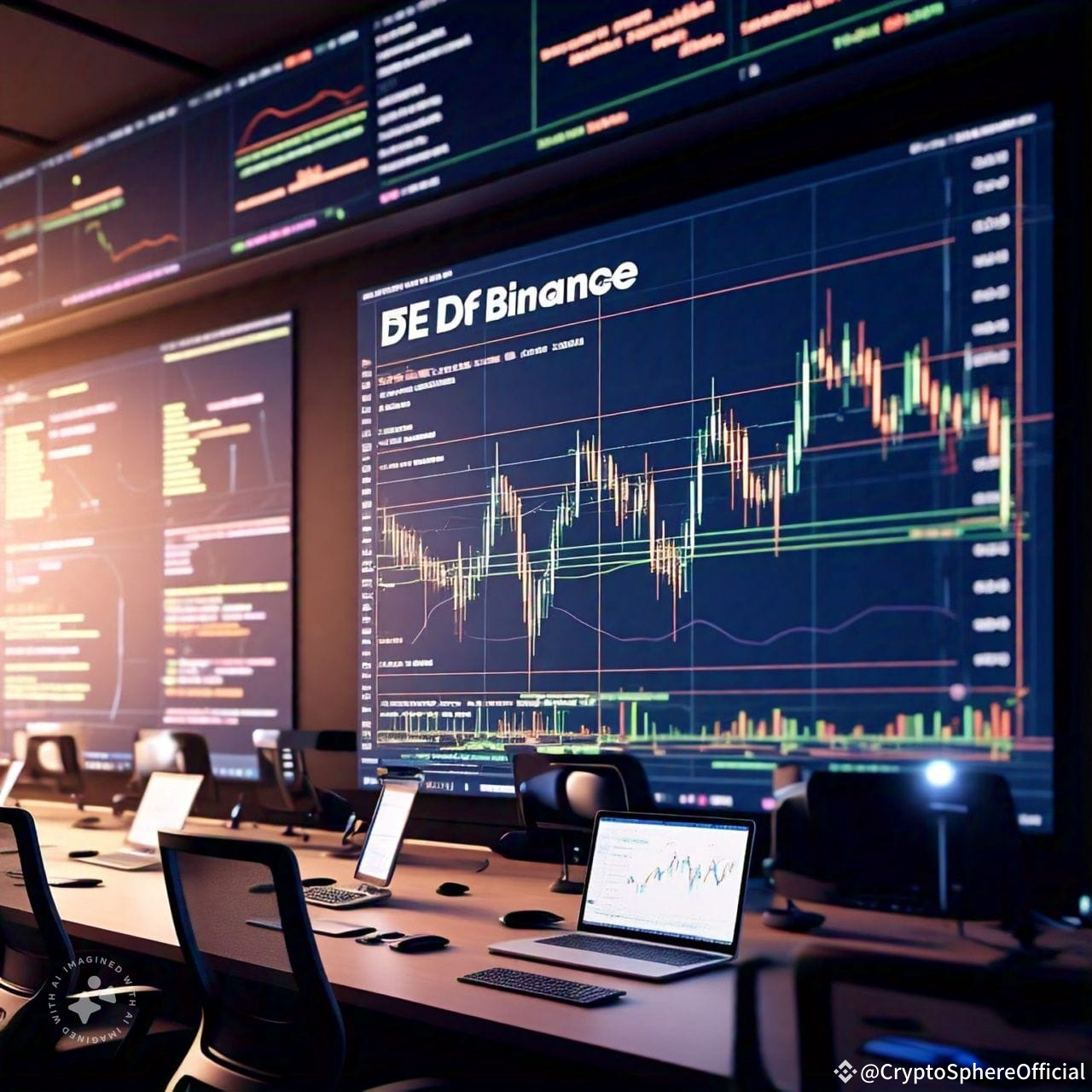 Here's a simple post: DF NOW ON TOP IN BINANCE! 🚀 Big new ...