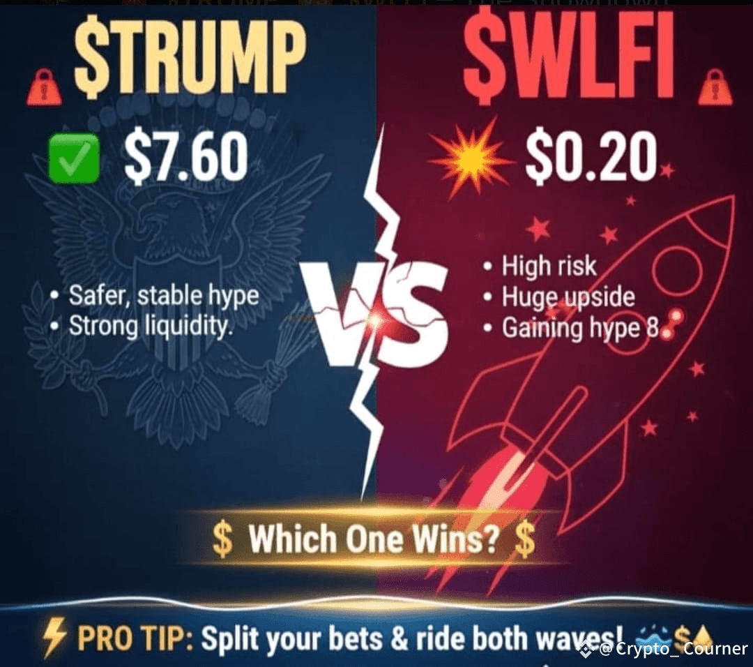 ⚡ BATTLE OF THE HYPE COINS ⚡ 🐘 $TRUMP – $7.60 🔥 High ris | Crypto ...