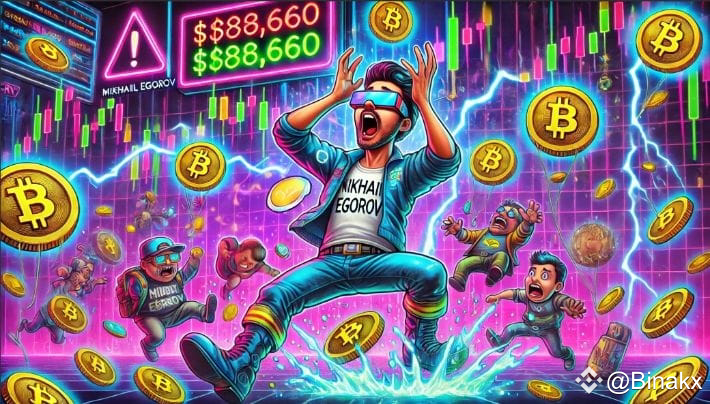 The crypto market is stormy again: Mikhail Egorov's address | Binakx on ...