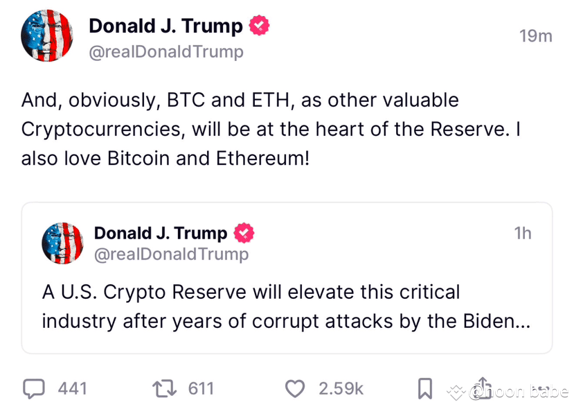 In this context, a crypto reserve refers to a government-bac | noon babe on Binance Square