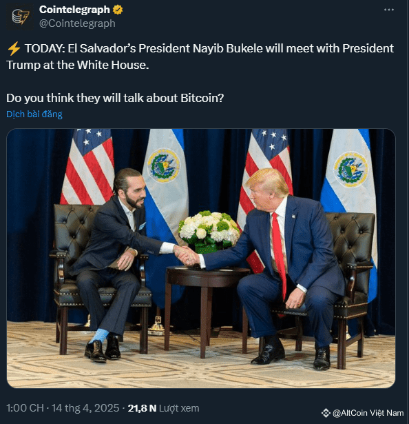 🤝 When Bukele Shook Hands with Trump – The Touch Between th | AltCoin ...