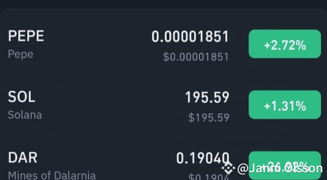 🚨$PEPE PEPE, SOL, and DAR Trading Opportunities – Seize th | Janni Olsson on Binance Square