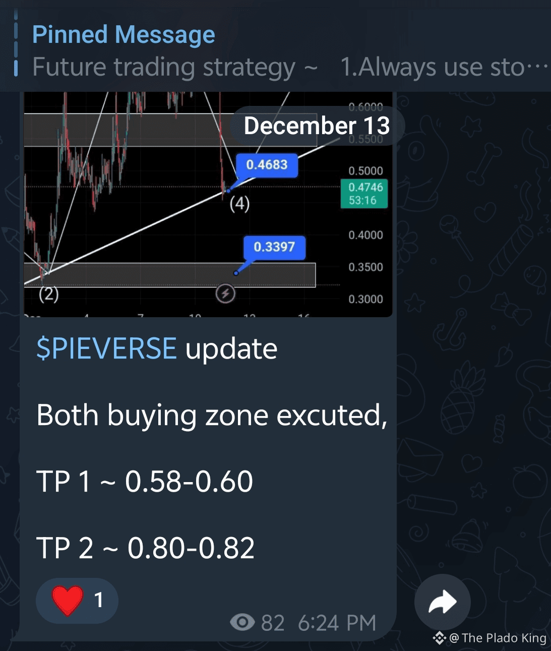 $PIEVERSE CRUSHING TARGETS 🎯 Still not following?? | The Plado King on ...