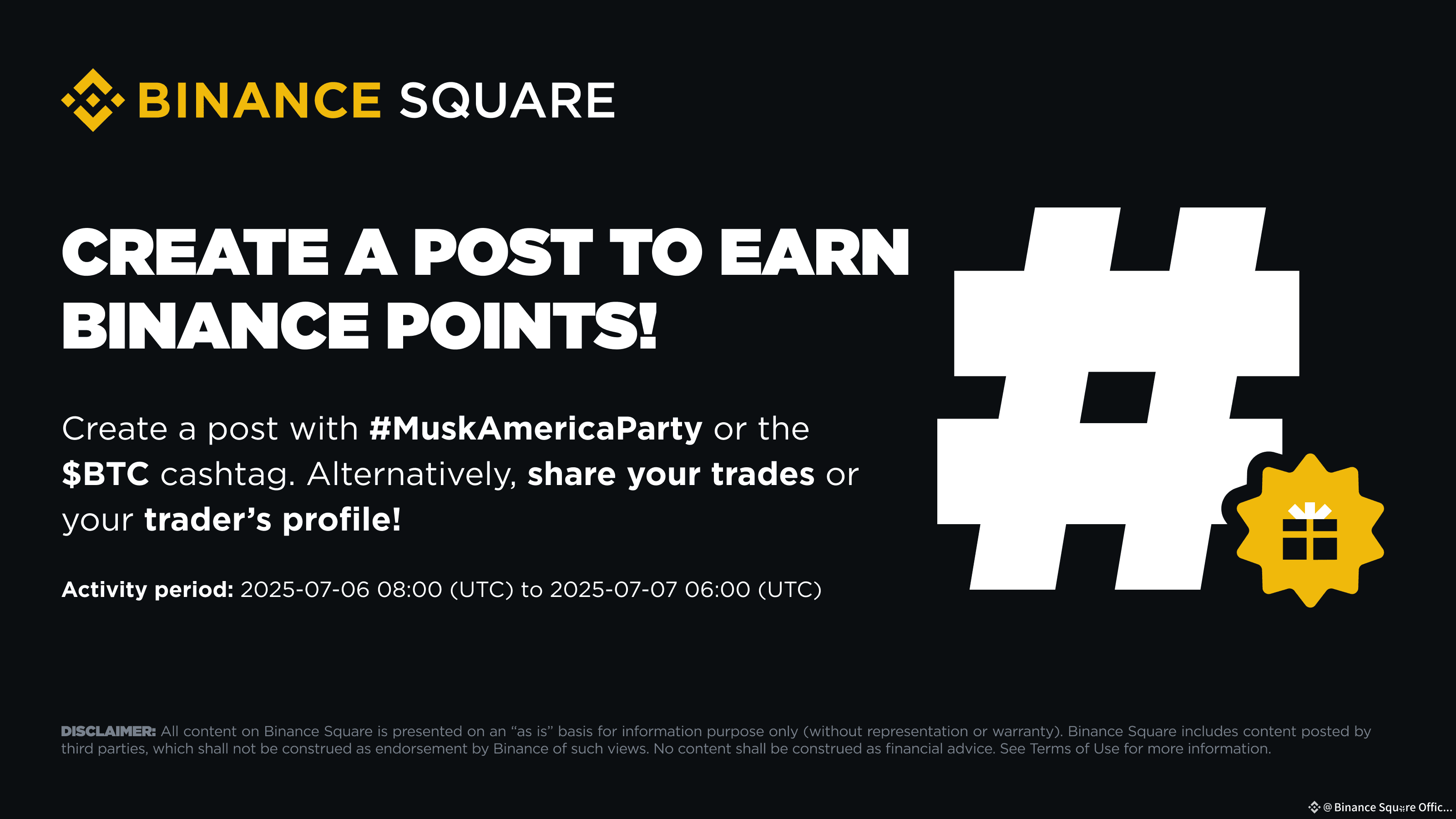 Elon Musk has announced the formation of the ‘America Party’ | Binance ...