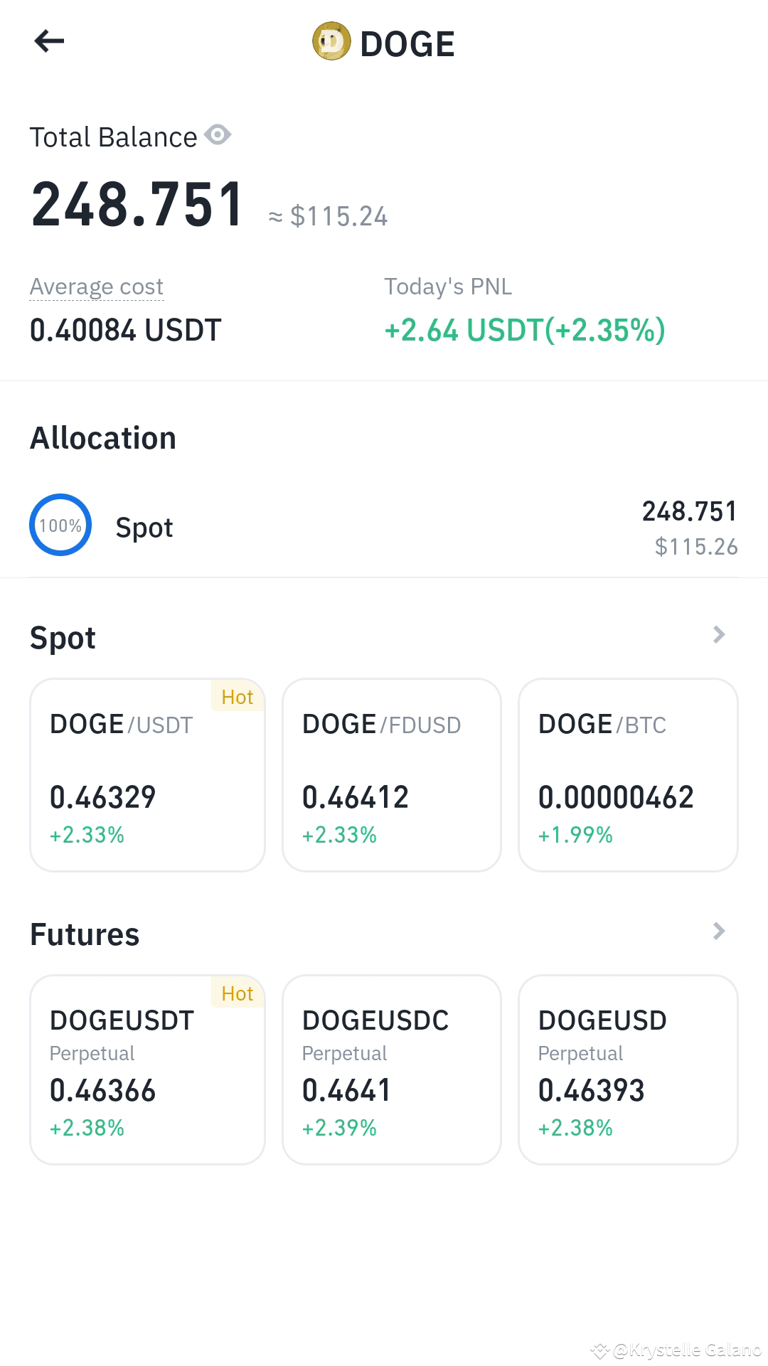 What's up #doge⚡ ?😊 Can I get a GM #DogecoinCommunity 😄 | Krystelle ...