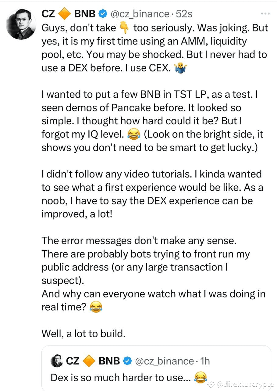 wait, $TST Just shilled by cz ? 👀 | direkturcrypto on Binance Square