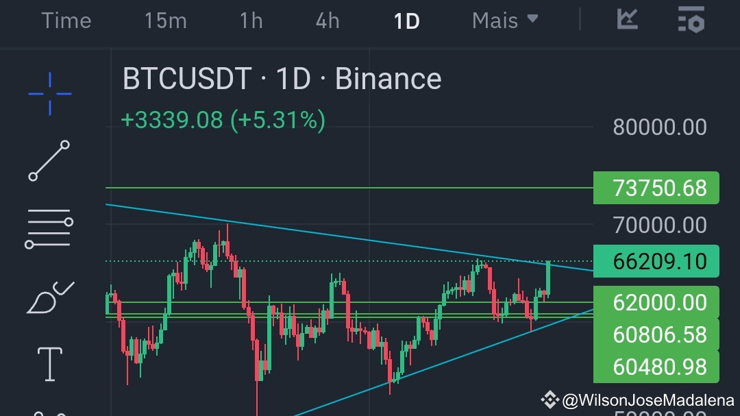 Bitcoin Graphical Analysis | WilsonJoseMadalena on Binance Square
